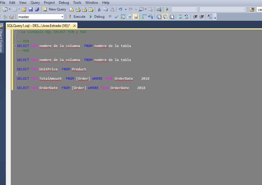  Para Qu Sirven Las Sentencias SQL SELECT MIN Y MAX Estrada Web Group