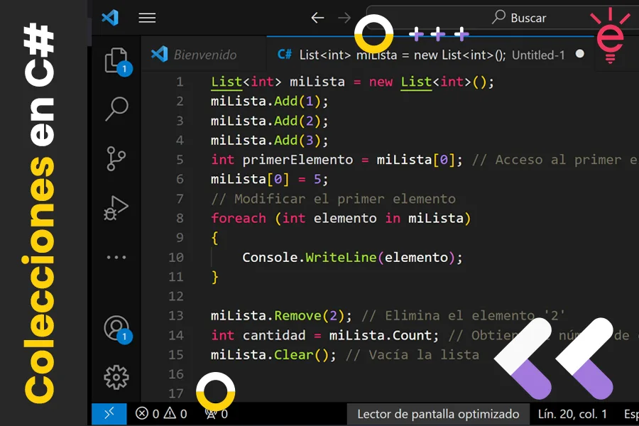 Colecciones en C#: explorando Listas, HashSet y Dictionary | Estrada Web Group