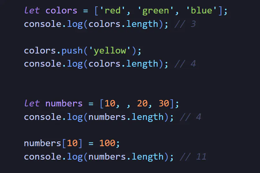 C mo Obtener El Tama o De Un Array En JavaScript Estrada Web Group